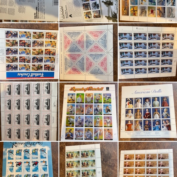 USPS | Office | Many Rare Stamp Sheets 32 Cent Choose Lot Of 2 Sheets ...